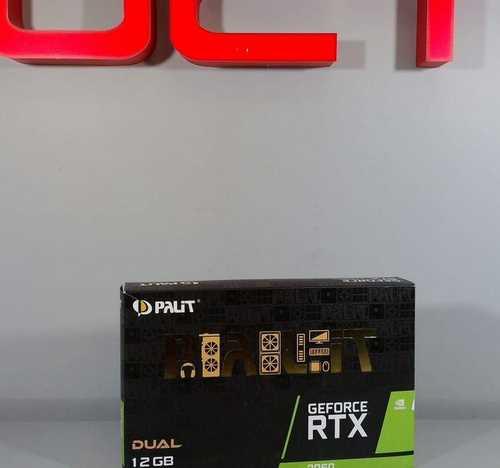 Видеокарта Palit GeForce RTX 2060 Dual 12GB