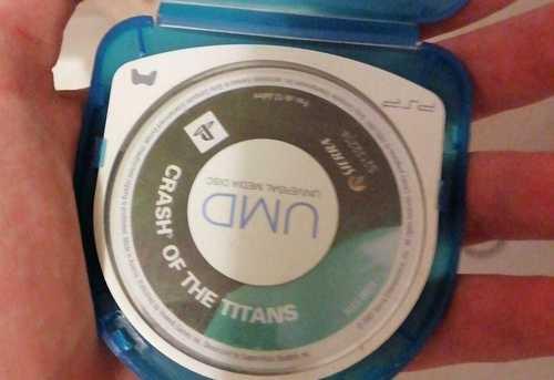 Игра (диск с игрой ) crash of the titans для PSP