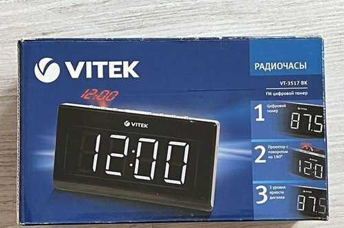 Часы радиобудильник Vitek VT-3517BK