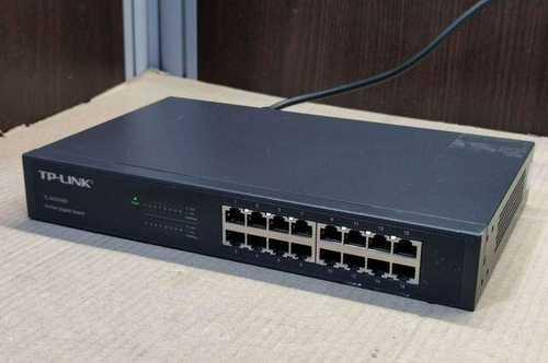 Коммутатор TP-link TL-SG1016D. 1 Гбит/с, 16-порт