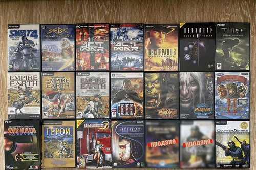 DVD-боксы с играми на PC (для коллекционеров)