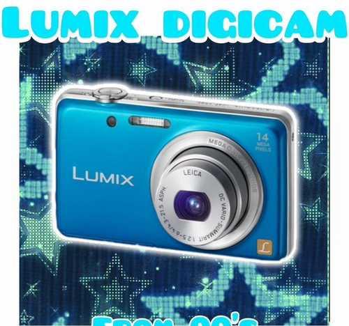 Мыльница голубая lumix y2k