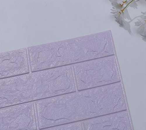 3D Самоклеящиеся покрытия для стен (фиолетовый)