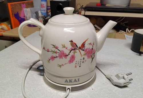 Керамический электрический чайник Akai