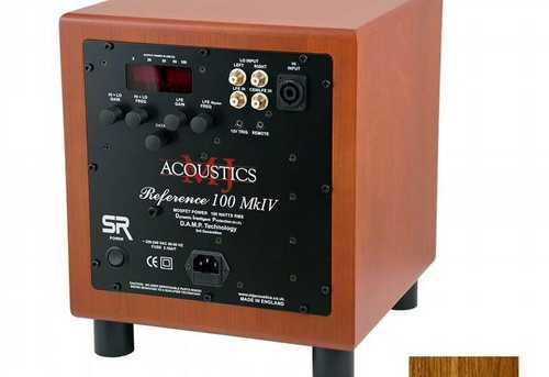 Сабвуфер MJ Acoustics Reference 100 MK4 SR walnut