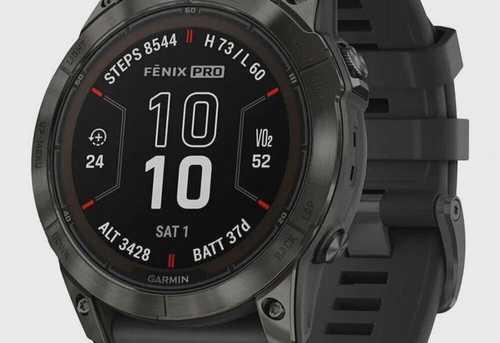 Garmin Fenix 7X Pro – Sapphire Solar Black Band 0