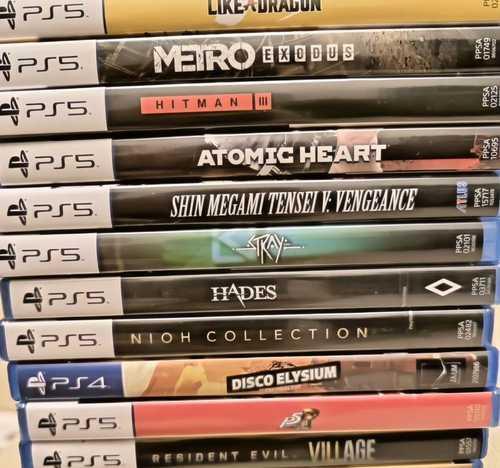 Игры на ps5 диски