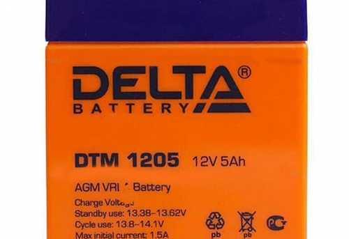 Аккумулятор Delta Dtm 1205