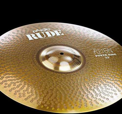 0001125722 Rude Power Ride The Reign Тарелка 22", Paiste