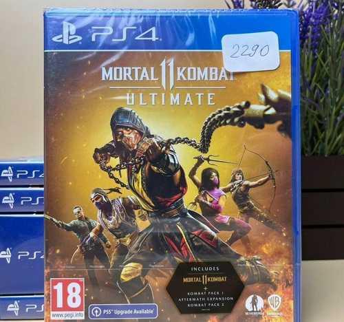 Новый Mortal Kombat 11 Ultimate PS4 / PS5 Диск