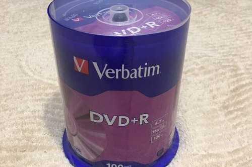DVD/двд диски чистые, новые, 100 шт