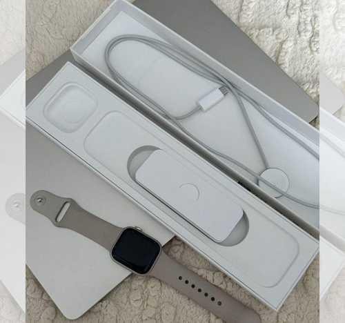 Часы apple watch 8 41 mm silver