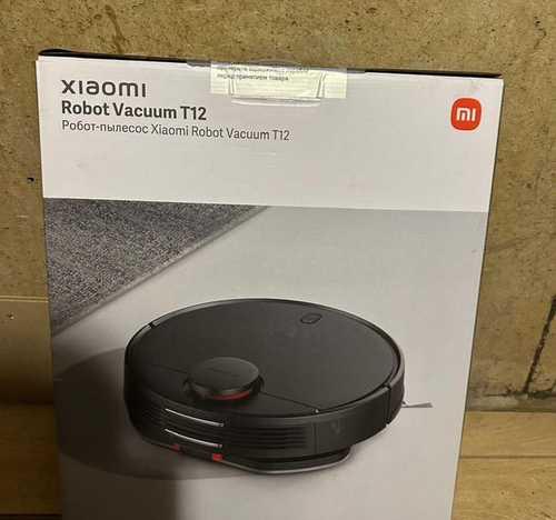 Робот-пылесос Xiaomi Mi Robot Vacuum T12 черный