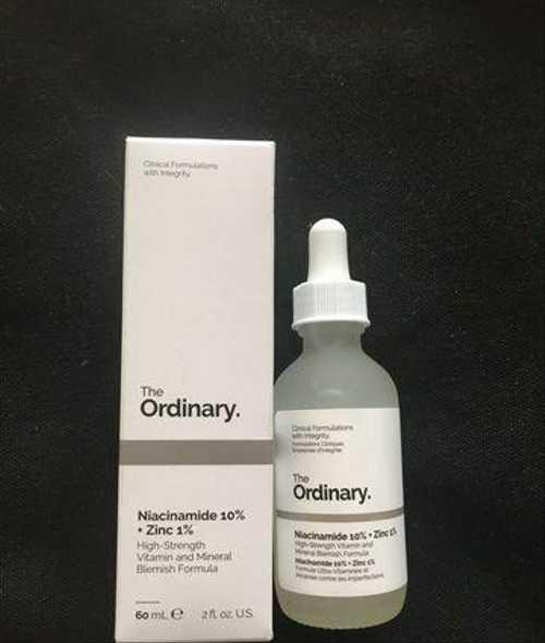 The Ordinary Niacinamide 10 + Zinc 1, 60 мл