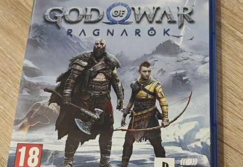God of War Ragnarok ps4 диск