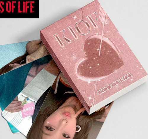 Ломо карточки K-pop группы Kiss Of Life - kiof