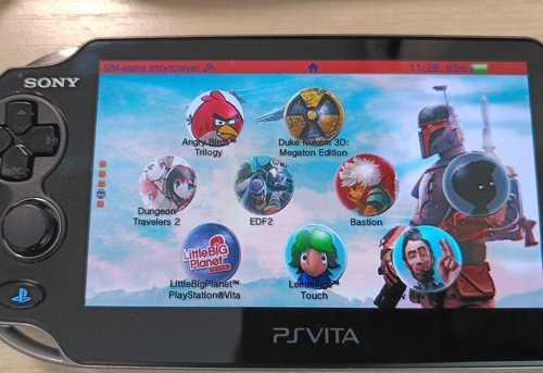 PS vita PCH-1108 3G прошитая