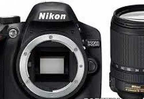 Фотоаппарат Nikon d3200, обьектив 18-140