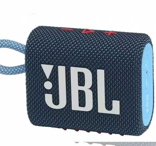 Портативная акустика JBL GO 3 (Синий / Розовый)