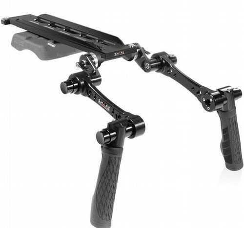 Плечевой упор с двуручным хватом shape arri dovetail shoulder mount with hand15 handles