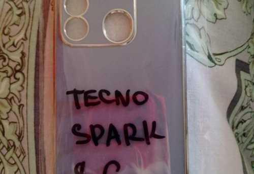 Чехол на Tecno spark 8c новый