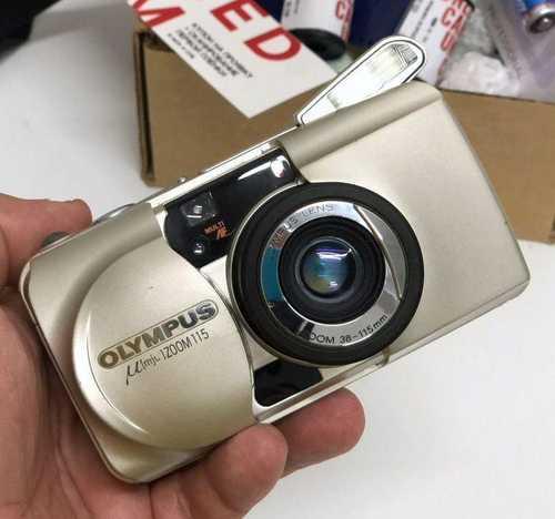 Фотоаппарат мыльница пленочный Olympus mju 115