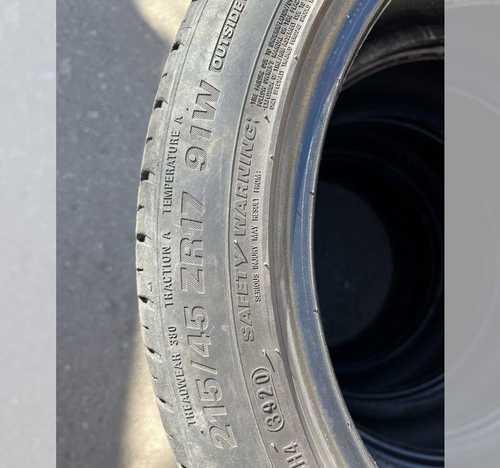 Kumho Ecsta HS51 215/45 R17 W