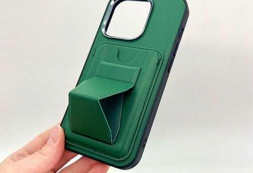 Чехол с карманом для карт на iPhone 14