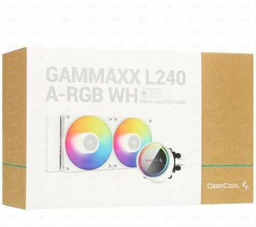 Система охлаждения Deepcool Gammaxx L240 A-RGB WH