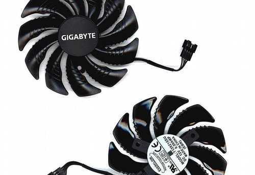 Кулер Gigabyte RX 470, 570, 580, GTX 1060 88мм 4-p