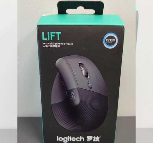 Беспроводная мышь Logitech Lift (Graphite)