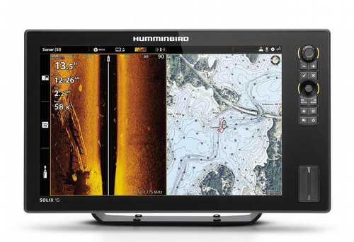 Эхолот Humminbird solix 15 chirp mega SI+ G2