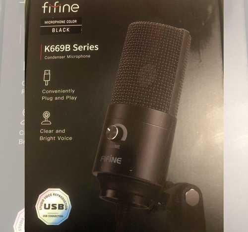 Студийный микрофон fifine t669B