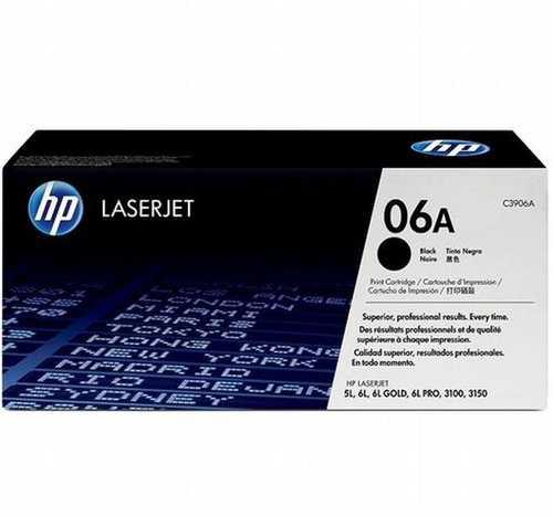Картридж HP C3906A оригинал к LJ-5L/6L/6L Gold/6L