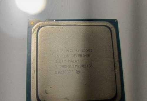 Процессор intel celeron 3500 (2ггц)