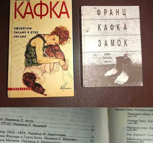 Франц Кафка. 2 книги