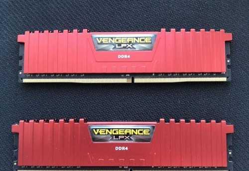 Оперативная память Vengeance DDR4 4gb (x2)