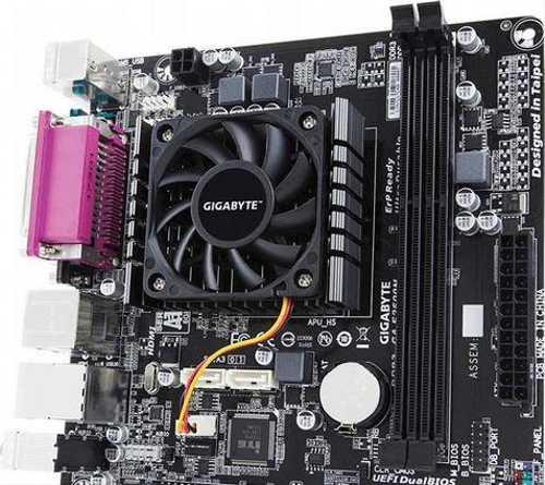 Gigabyte GA-E2500N 2xDDR3 mini-ITX AC97 8ch(7.1)