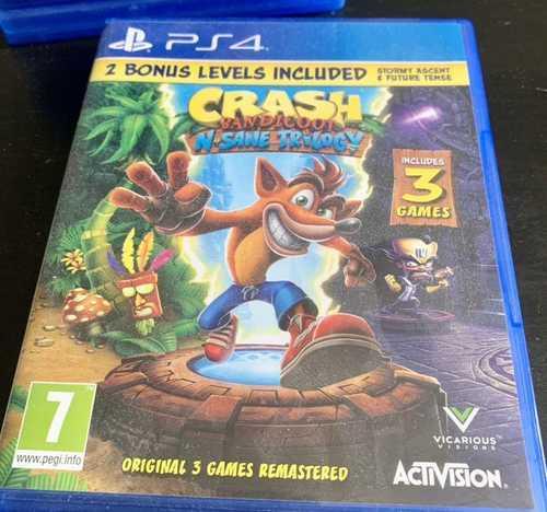 Crash bandicoot n sane trilogy ps4