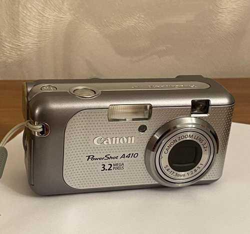 Цифровой фотоаппарат canon PowerShot A410