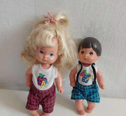 Кукла Келли сестра Барби и Томми винтаж 1976 Матт