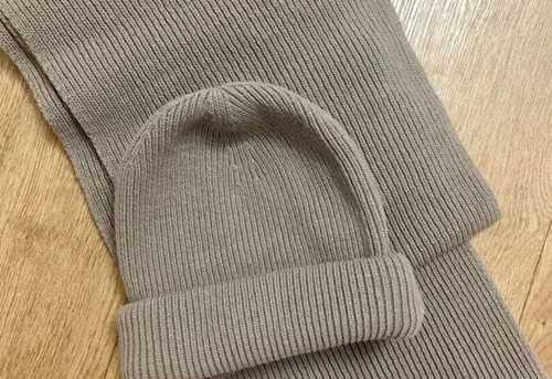 Комплект зимний шапка и шарф