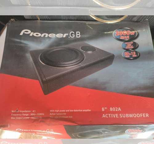 Сабвуфер pioneer автомобильный