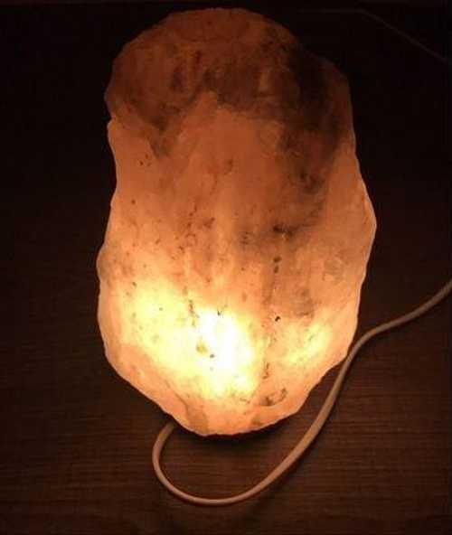 Солевая лампа Скала Saltway новая (3-5кг)