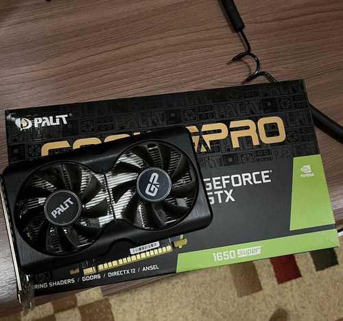 Видеокарта gtx 1650 super