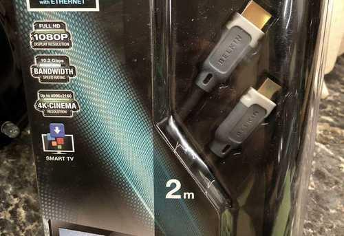 Кабель Belkin hdmi - hdmi 2м (AV10000qp2M ) о