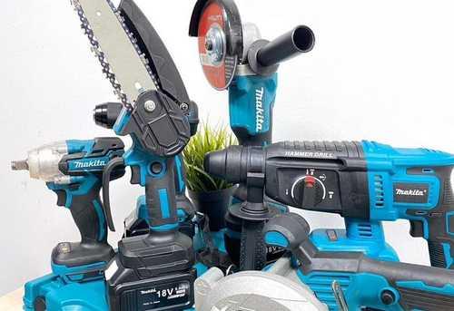 Аккумуляторный набор makita 6в1 новый