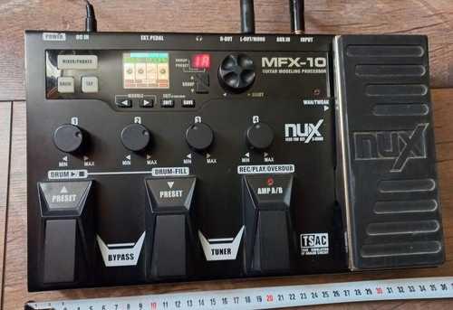Гитарный процессор NUX-MFX-10