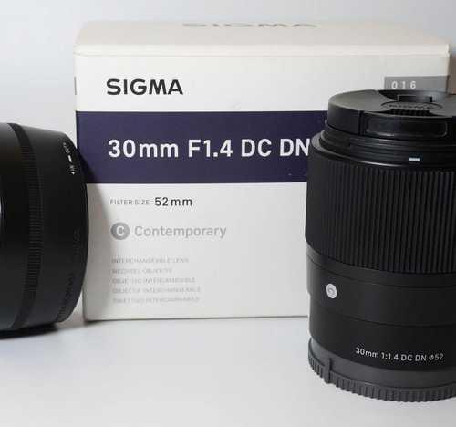 Sigma 30 1.4 C DC DN для sony E