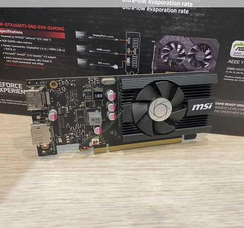 Видеокарта gt 1030 2gb gddr5 msi